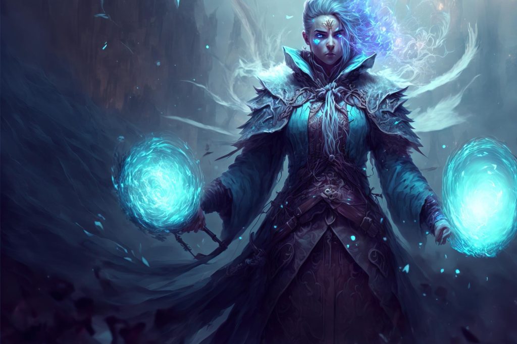 Warlock – Grey Dragon World
